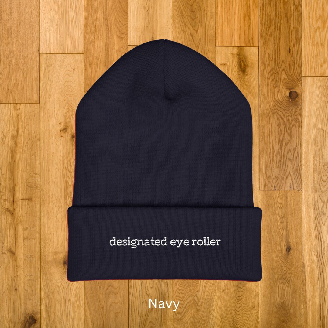 Funny Embroidered Hat, Eye Rolling Humor Gift for Her, Girls Night Out ...