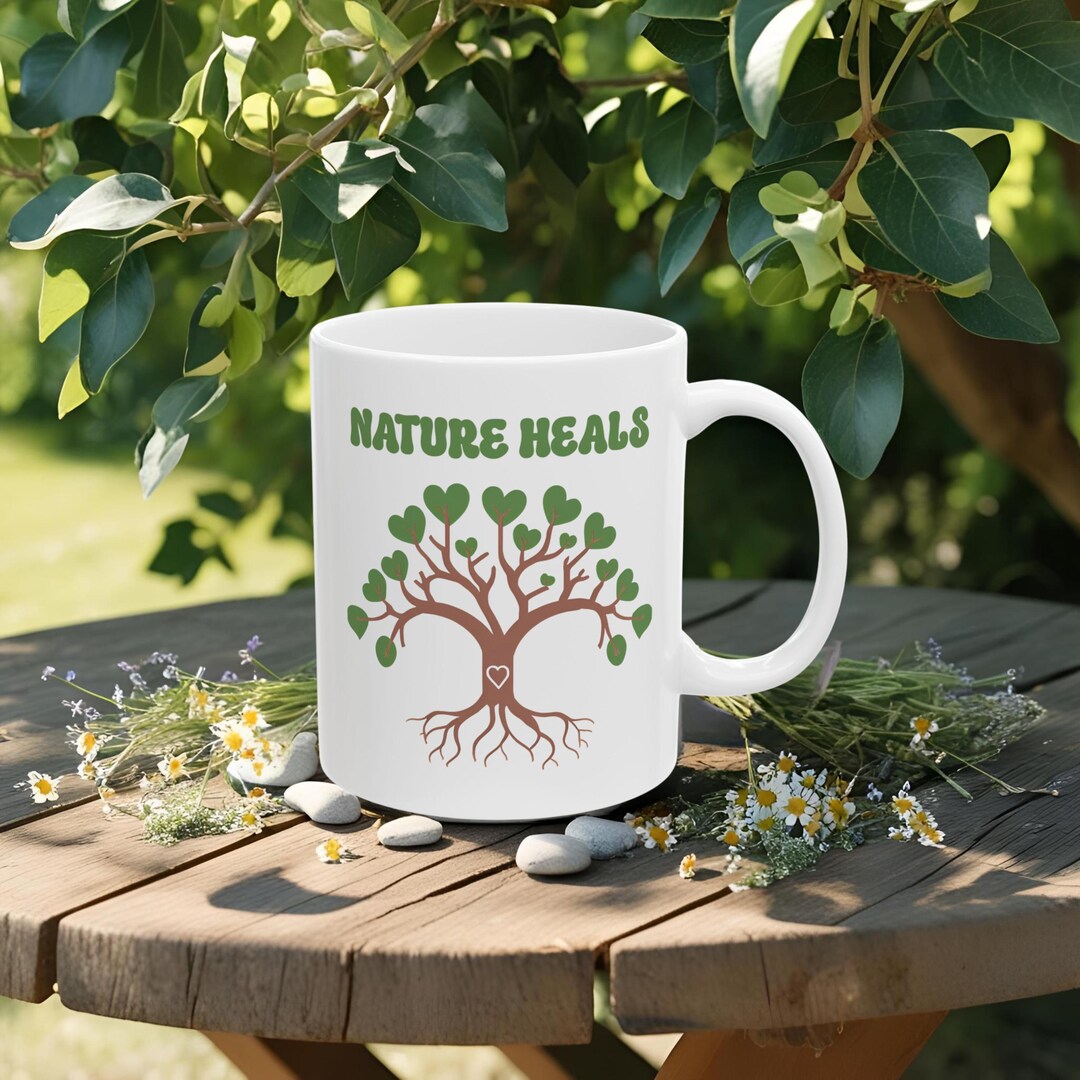 Nature Person Mug, Self Care Nature, Heal Naturally, Rooted Tree ...