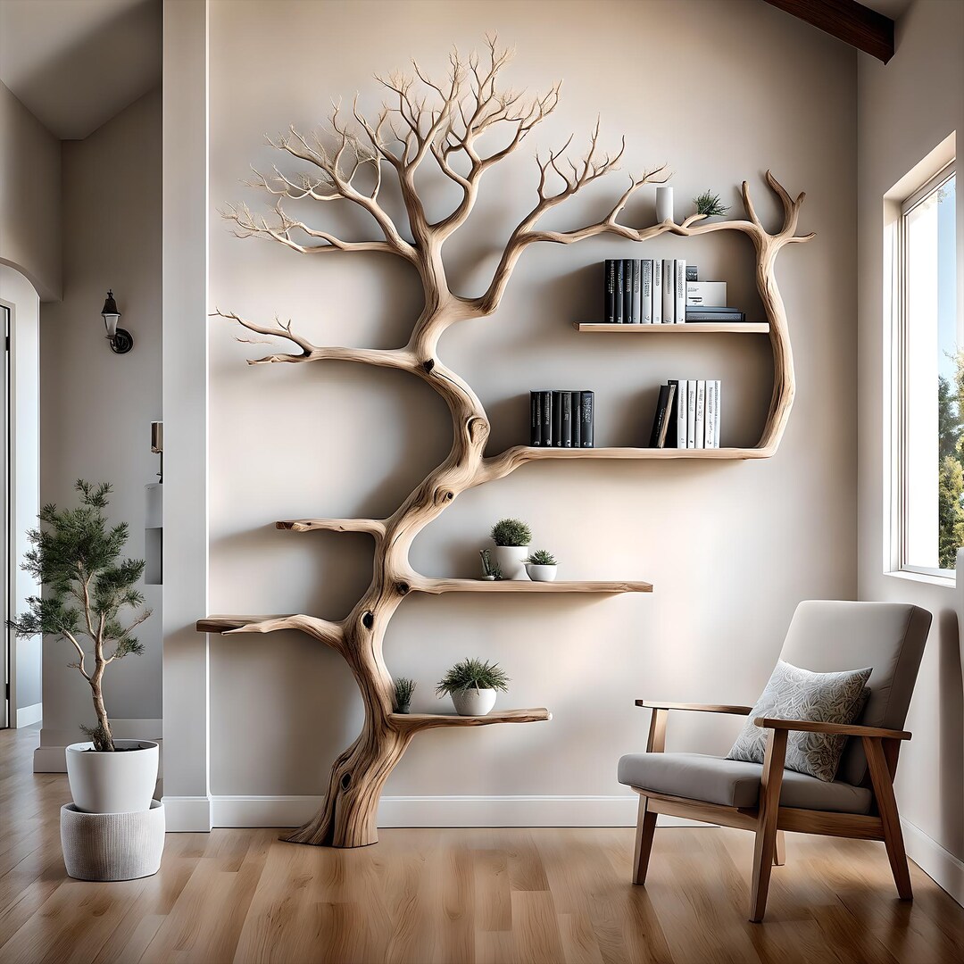 Tree Branch Bookshelf, the Perfect Combination of Natural Beauty and ...