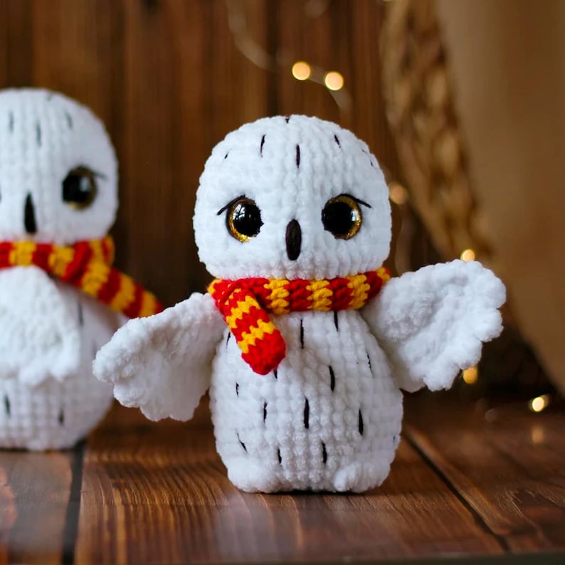Hedwig Owt Crochet Pattern, Amigurumi Crochet Pattern, Hedwig Owt ...
