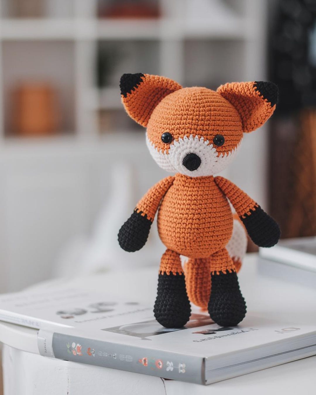 DIY Little Fox Doll Pattern, Kawaii Crochet Instant Download, DIY ...