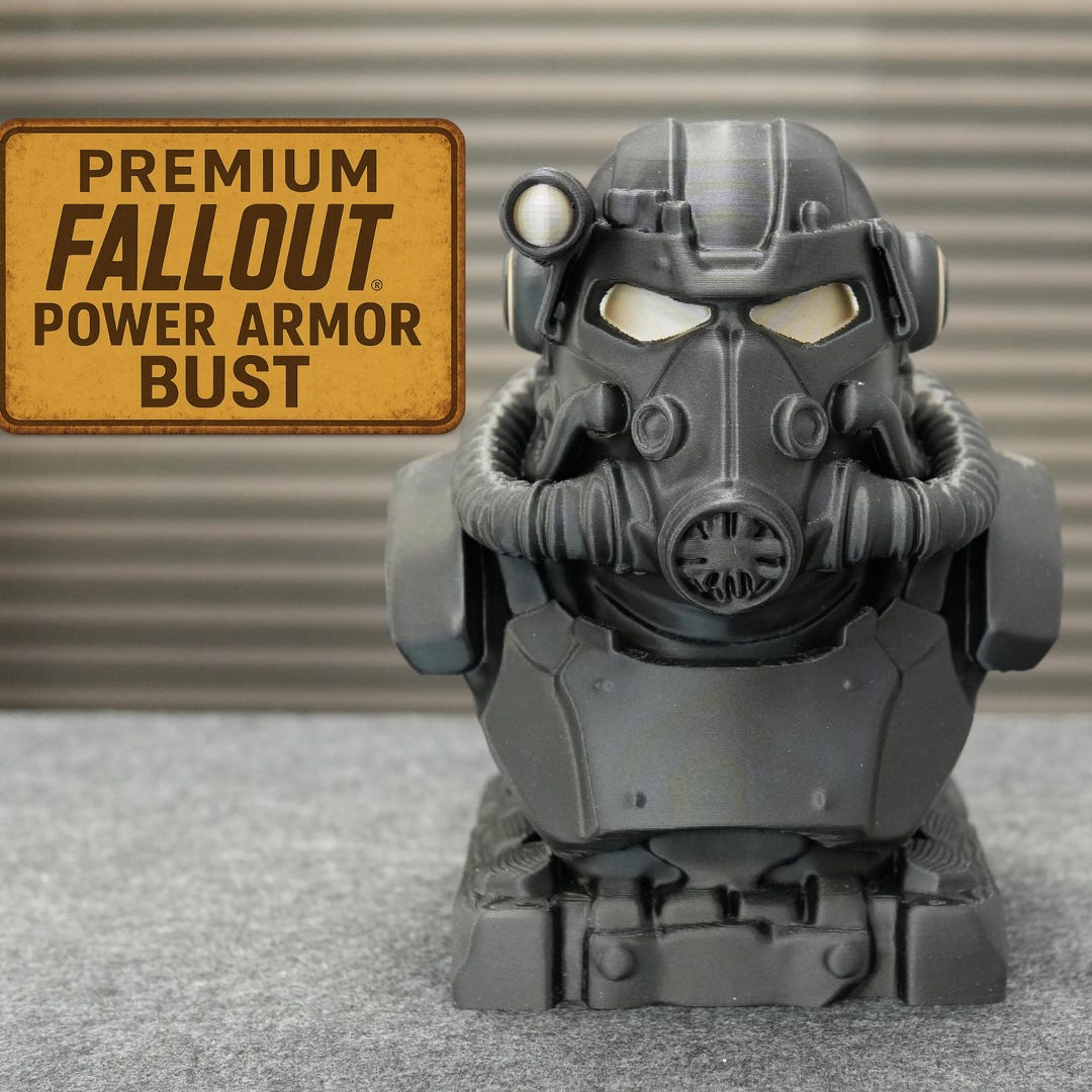 Power Armor Bust – Premium Sci-fi Collectible Figure – Inspired by ...