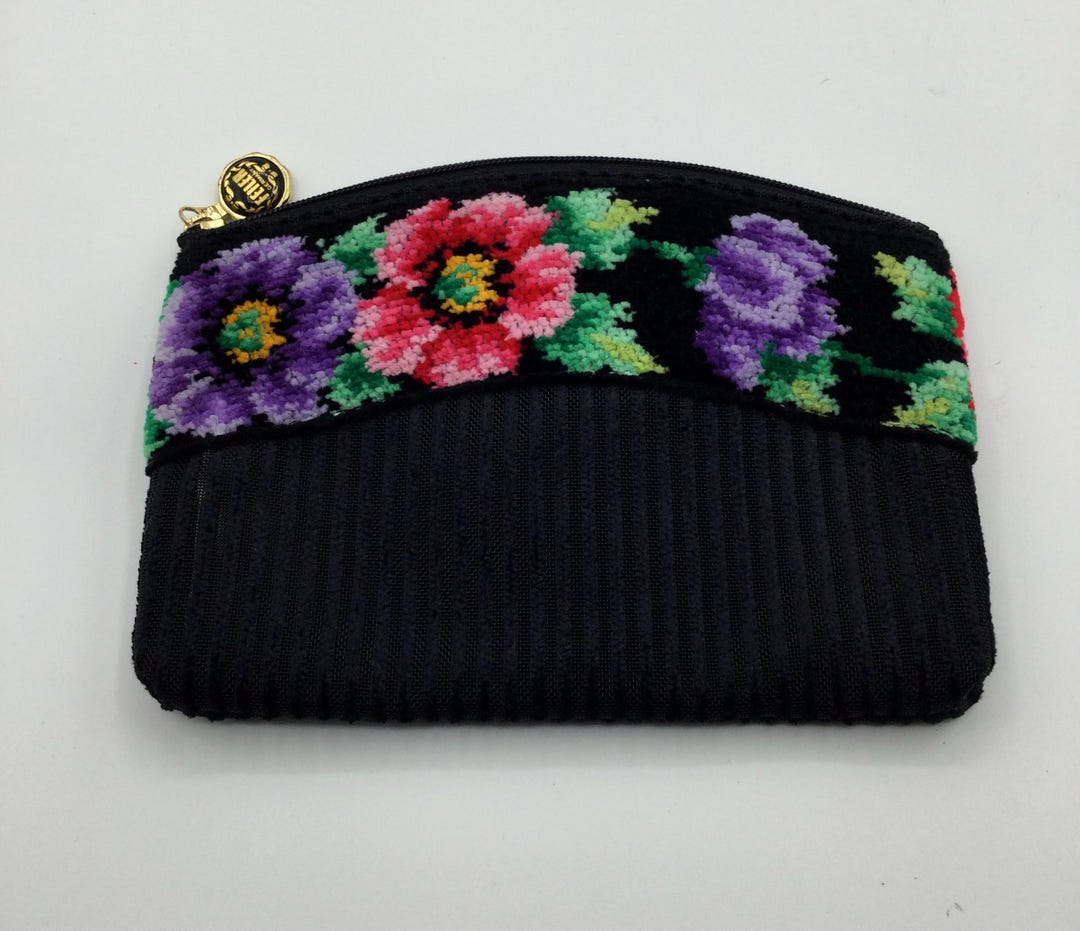 A Rare Vintage German Feiler Zip Beautiful Makeup Pouch Bag - Etsy