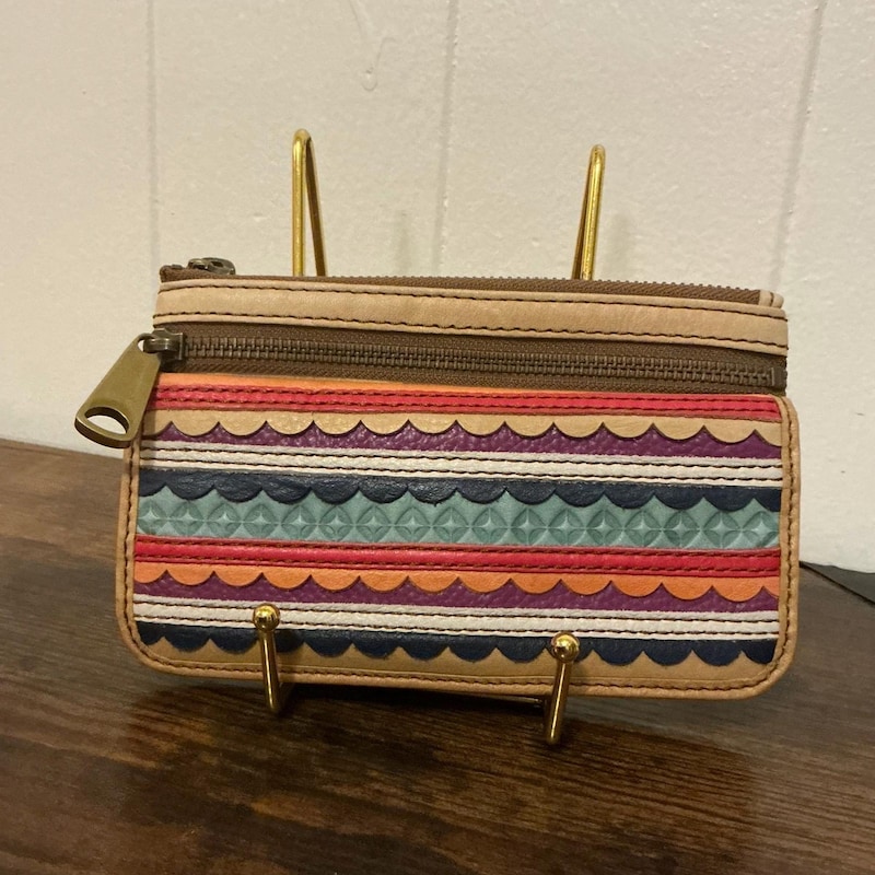 Vintage Fossil Clutch - Etsy