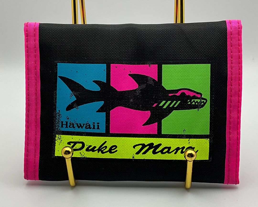 A Very Rare Vintage Sun PAC Hawaii 80’snylon Surfing Vintage Hawaiiana ...