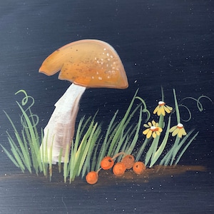 Squirrel End Table / Woodland Furniture /painted Furniture With ...