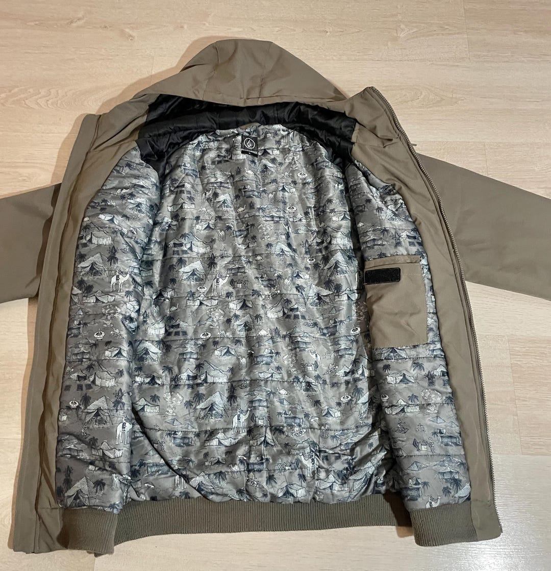 Volcom Winter Jacket for Men Size XL Skater Fashion Skater Jacket Gift ...