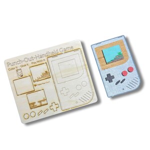 Video Game Handheld System Punch-out Kids Craft Build Your Own Kit ...