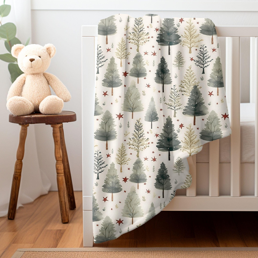 Christmas Tree Blanket, Christmas Gift, Christmas Tree Throw, Christmas ...
