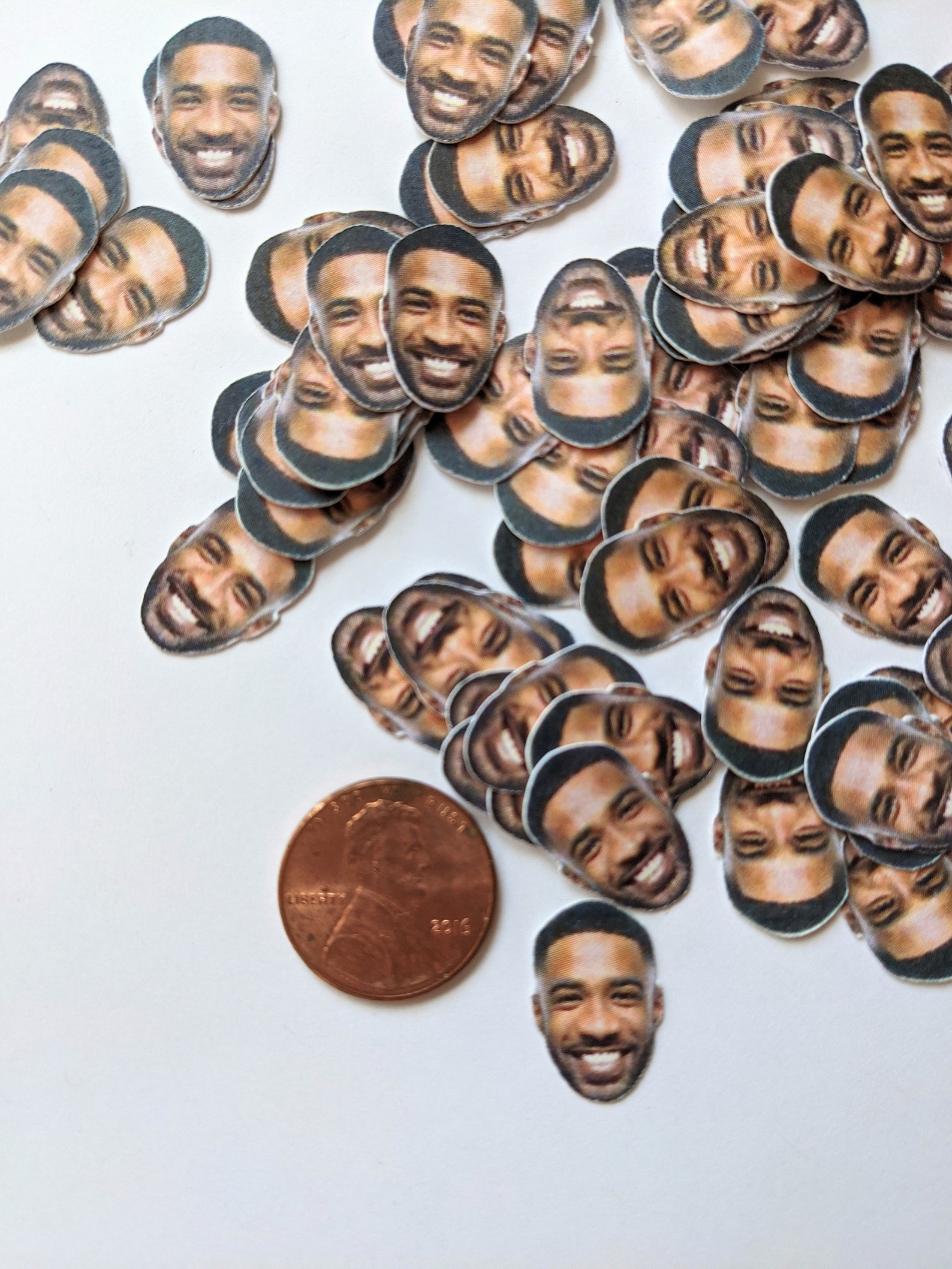 Photo Confetti Face Confetti Party Decoration Weddings - Etsy