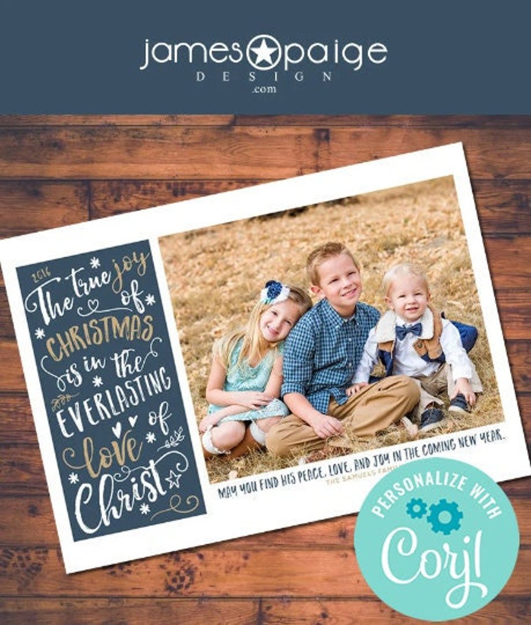 The True Joy of Christmas is in the Everlasting Love of Christ Editable ...