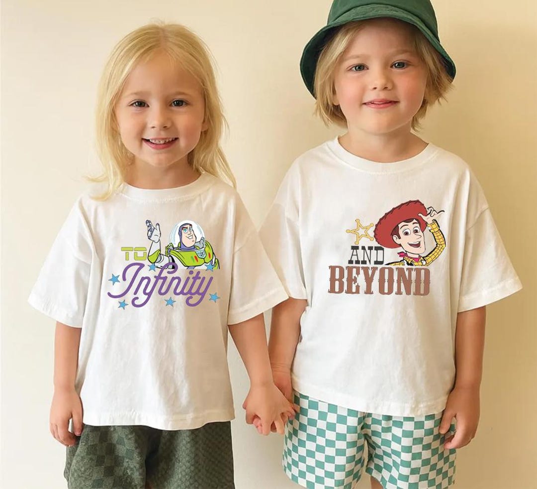 Buzz and Woody Matching PNG File, to Infinity and Beyond PNG, Toy Story ...