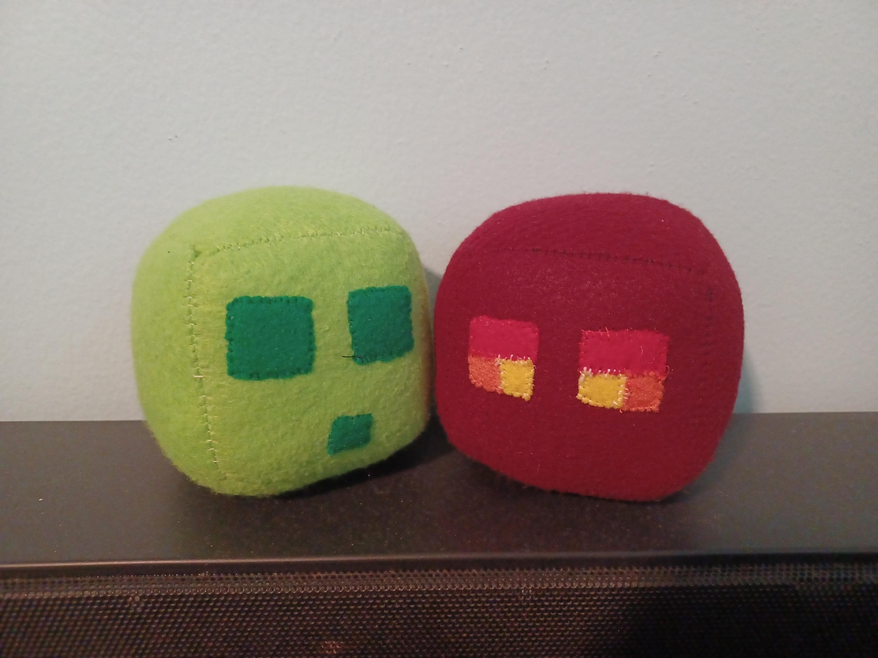 Minecraft Magma Cube And Slime