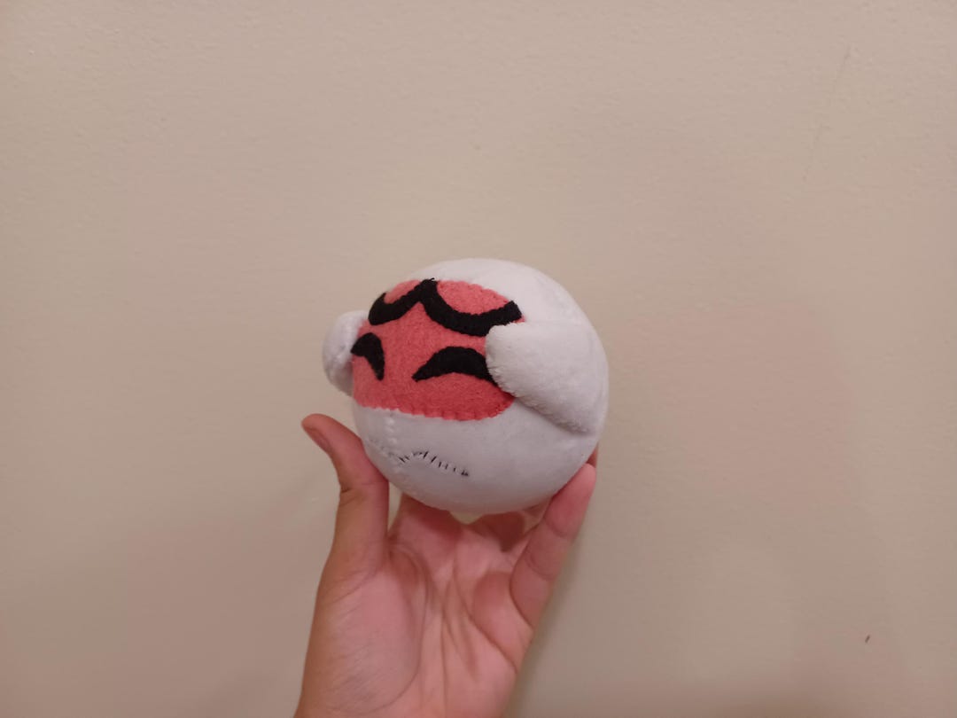 Handmade Scared Boo Plush, Shy Mario Character - Etsy