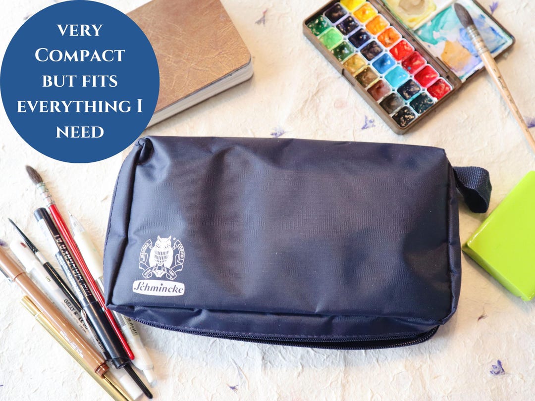 Artist Travel Bag – Compact Art Organizer for Sketchbooks, Brushes ...