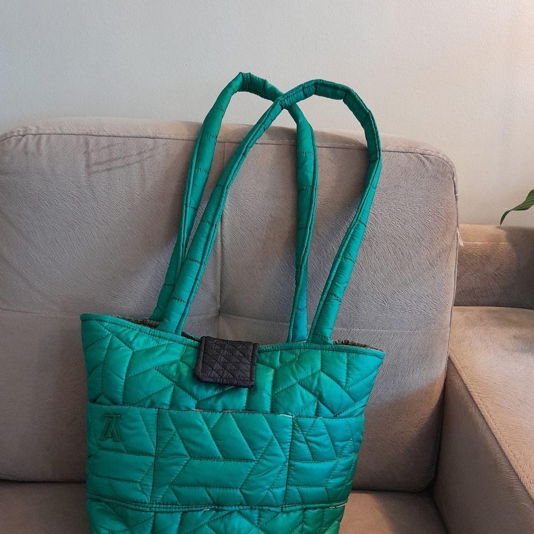 Puffer Shoulder Bag, Quilted Puffer Bag, Puffer Coat Bag, Puffer Tote ...