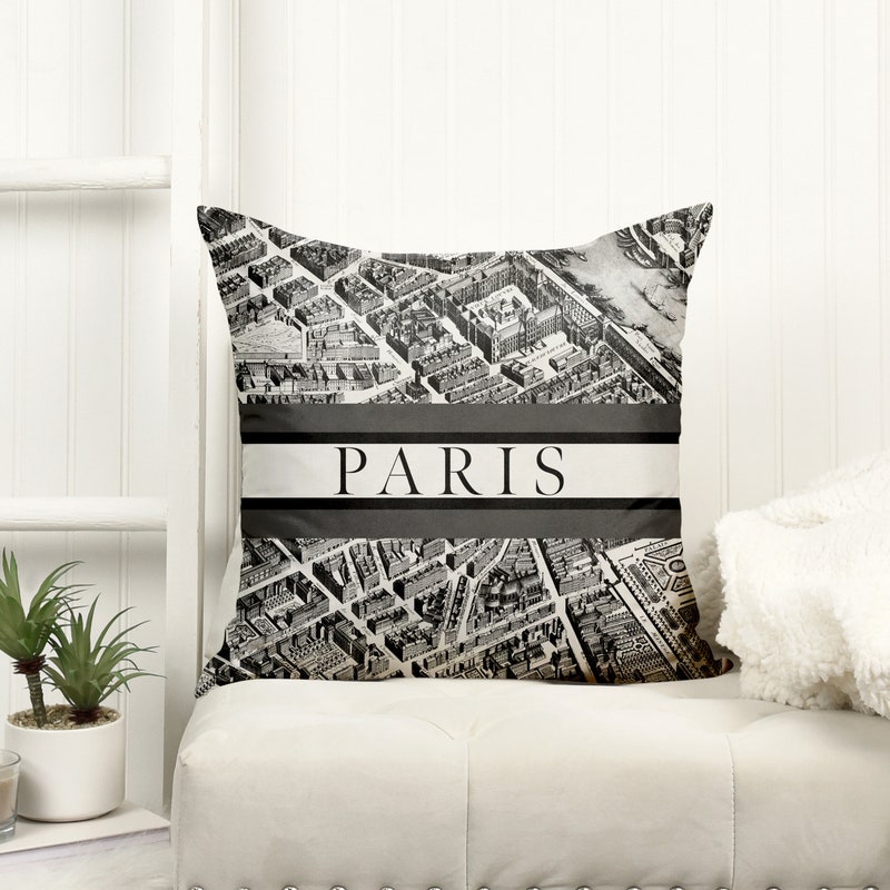 Paris Pillows - Etsy