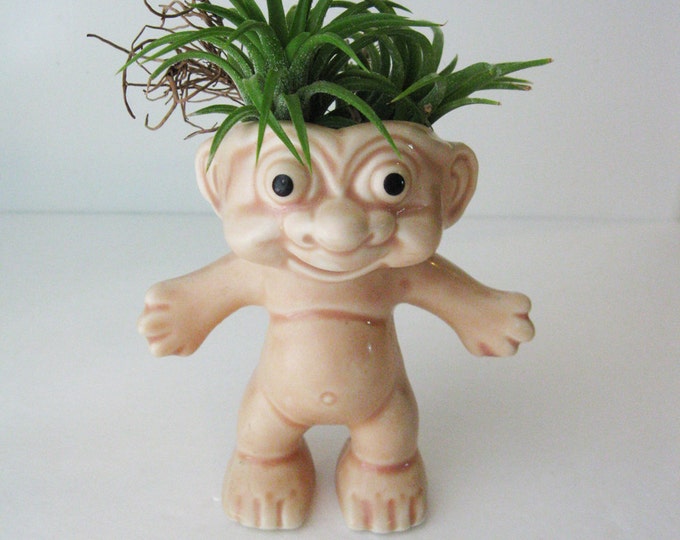 Vintage Troll Planter - Etsy