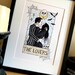 SPOOKY, the Lovers, Addams Family, Tarot Card, Goth, Horror, Halloween ...