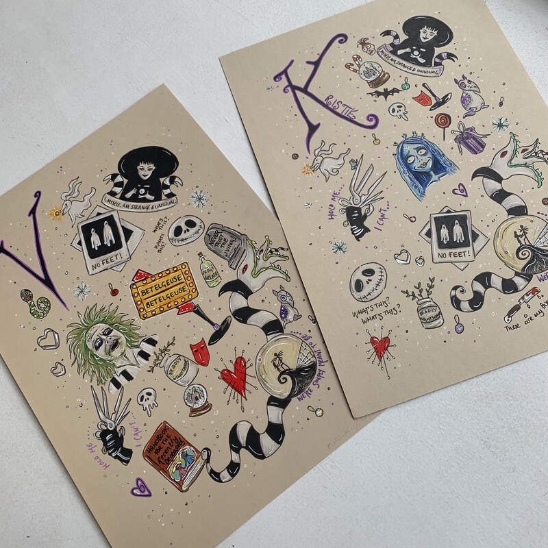 Tim Burton - Etsy UK