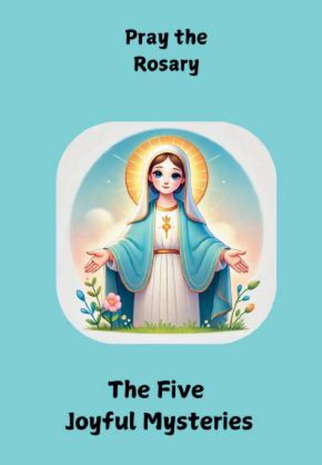 Joyful Mysteries Rosary Aid Cards & Booklet for Focused Prayer digital ...