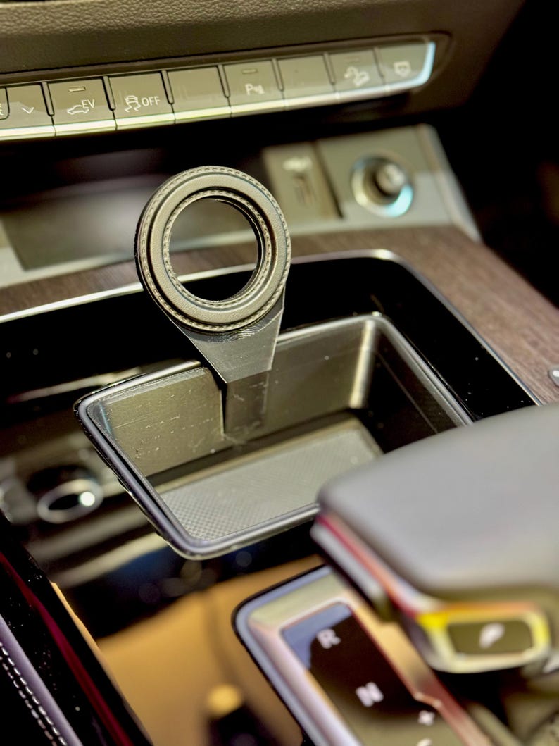 Audi Center Console Phone Magnetic Mount Q5 / SQ5 / A5 / A4 B9.5 (2020 ...
