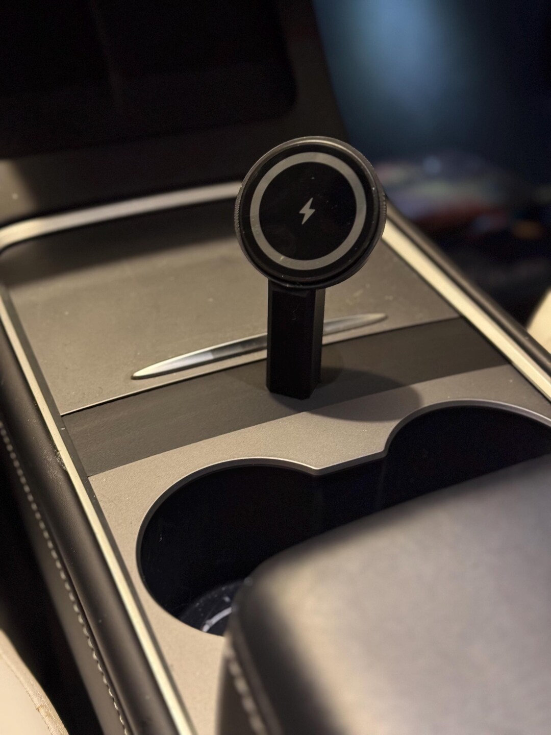 Tesla Model 3 and Y Center Console Phone Charger Mount compatible ...