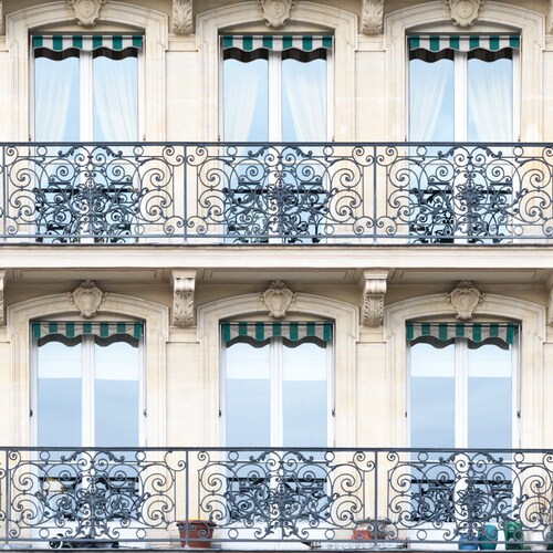 Paris Photograph Balconies on Rue De Vaugirard Paris | Etsy