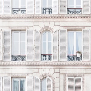 Paris Architecture Photograph - Windows and Shutters, Travel ...
