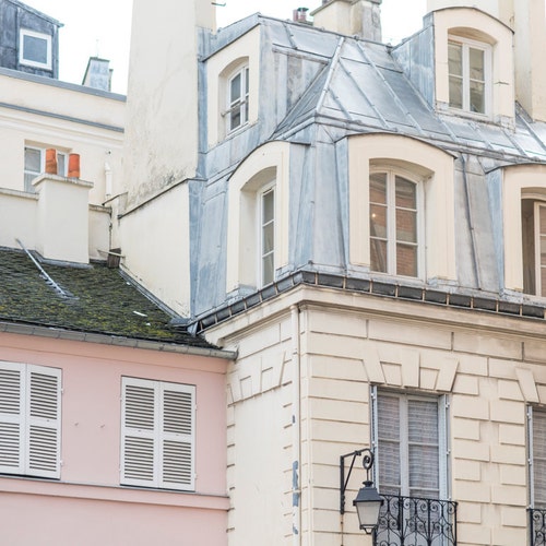 Paris Photography Pink Building in Saint Germain - Etsy