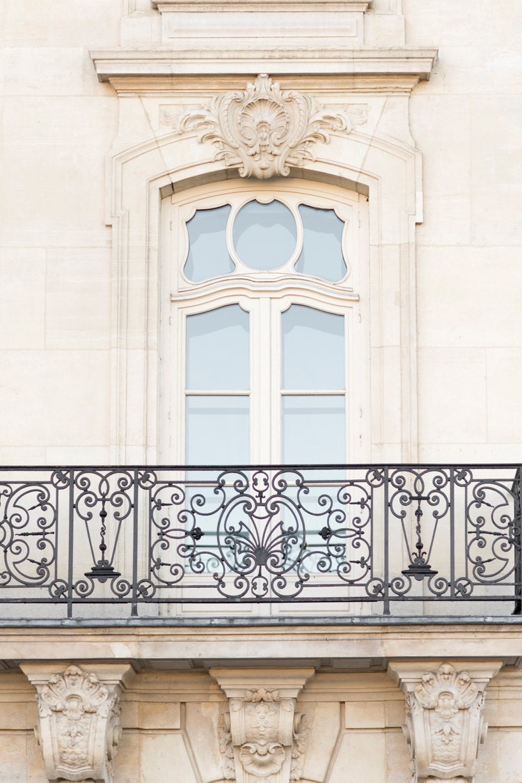 Paris Photograph - A Window on Paris, Architecture Travel Photography ...