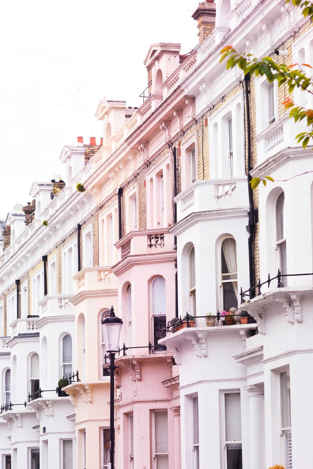 London Photography - A Touch of Blush, Pastel Houses, England Travel ...