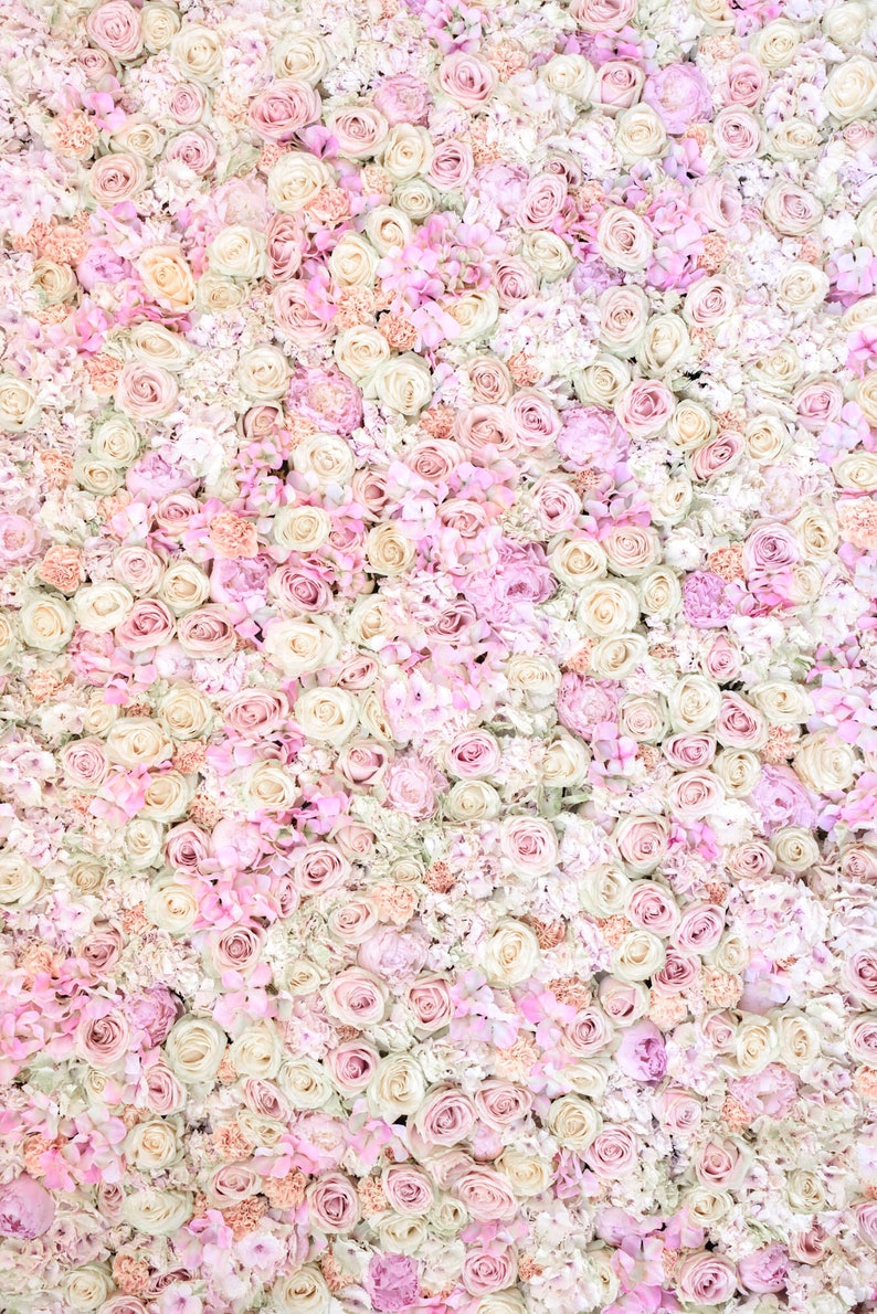 London Photography The Pink Flower Wall Rose Flower Carpet | Etsy