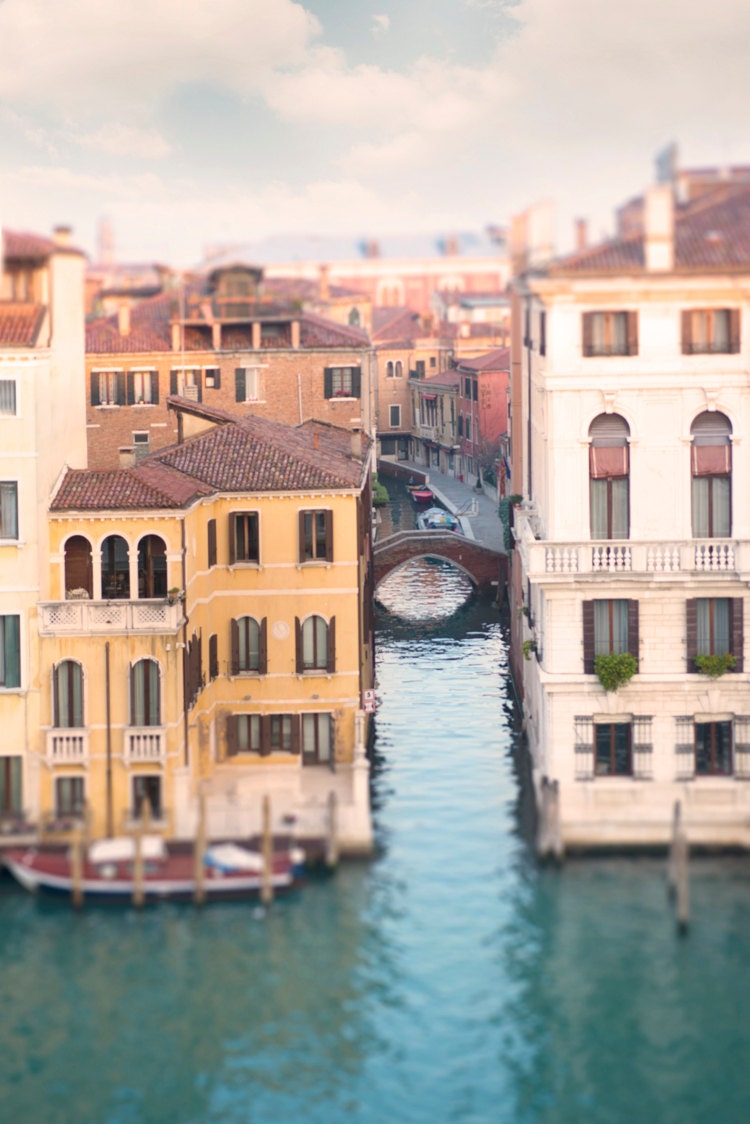 Venice Photography Grand Canal in Venice, Italy Travel Photograph, Home ...
