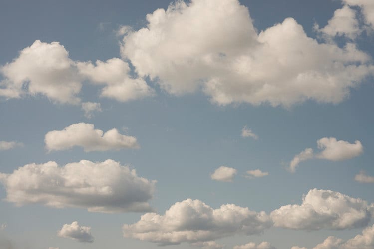 Cloud Photography, Nature Fine Art Photograph, Home Decor, Blue Sky ...