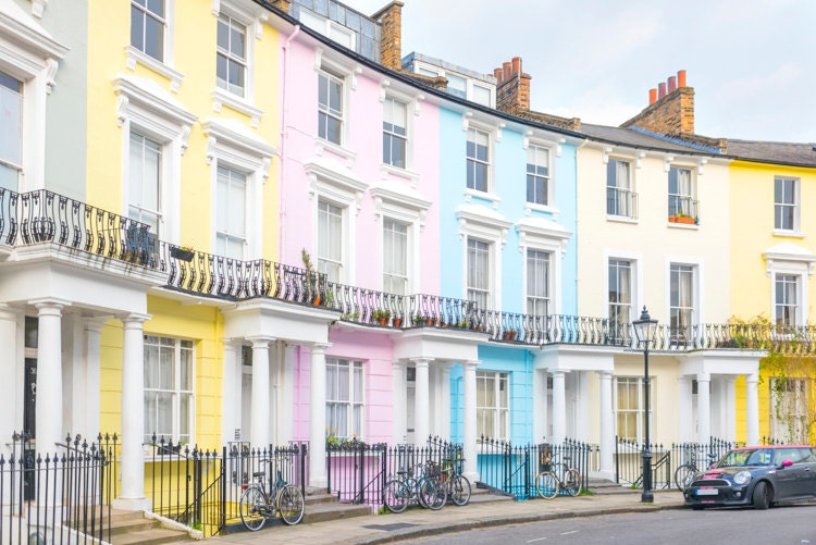 London Photography - Chalcot Crescent, Primrose Hill, Paddington ...