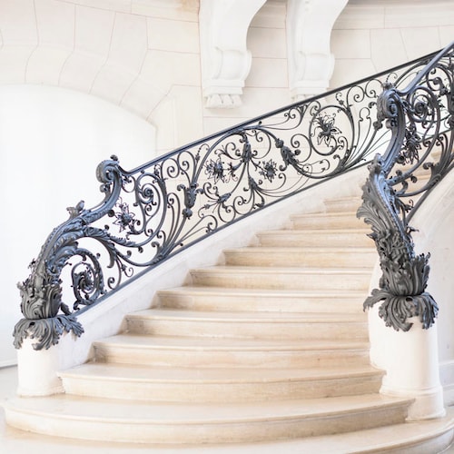 Paris Photography Filigree Staircase Neutral Decor Black - Etsy