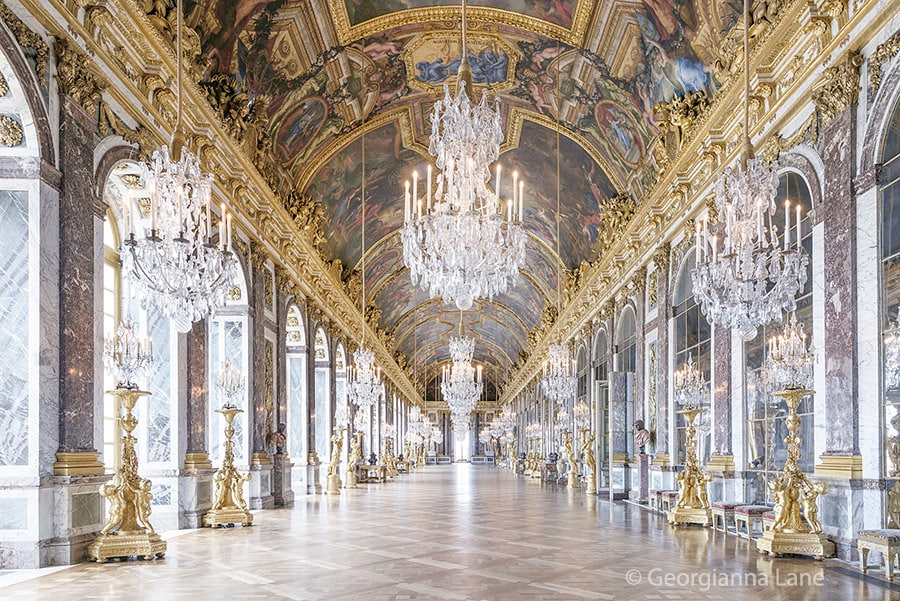Palace Of Versailles Hall Of Mirrors Ceiling