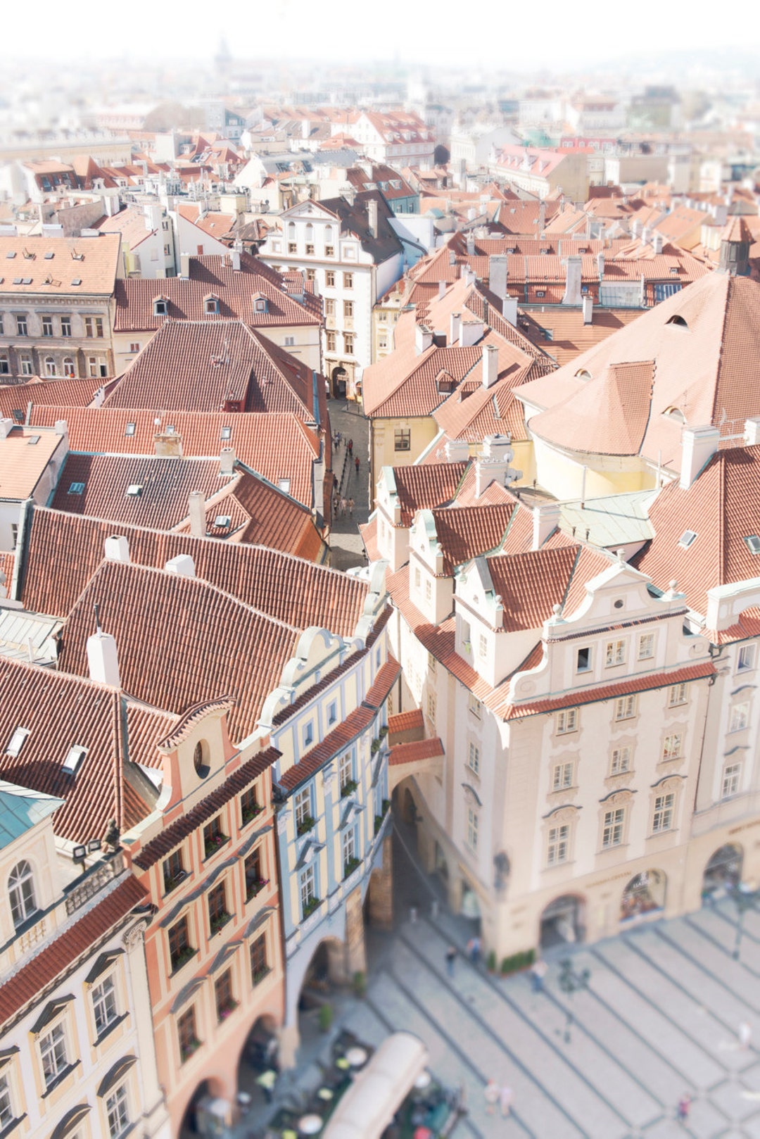 Europe Photography - Prague Old Town, Czech Republic, Large Wall Art ...