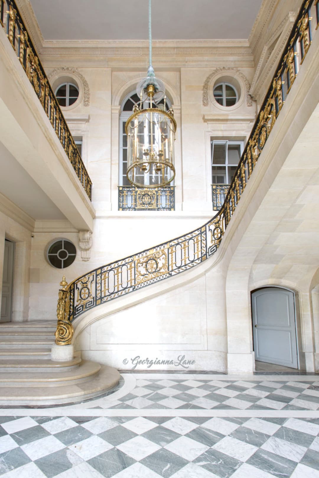 Versailles, France Photography - Staircase at Le Petit Trianon, Paris ...