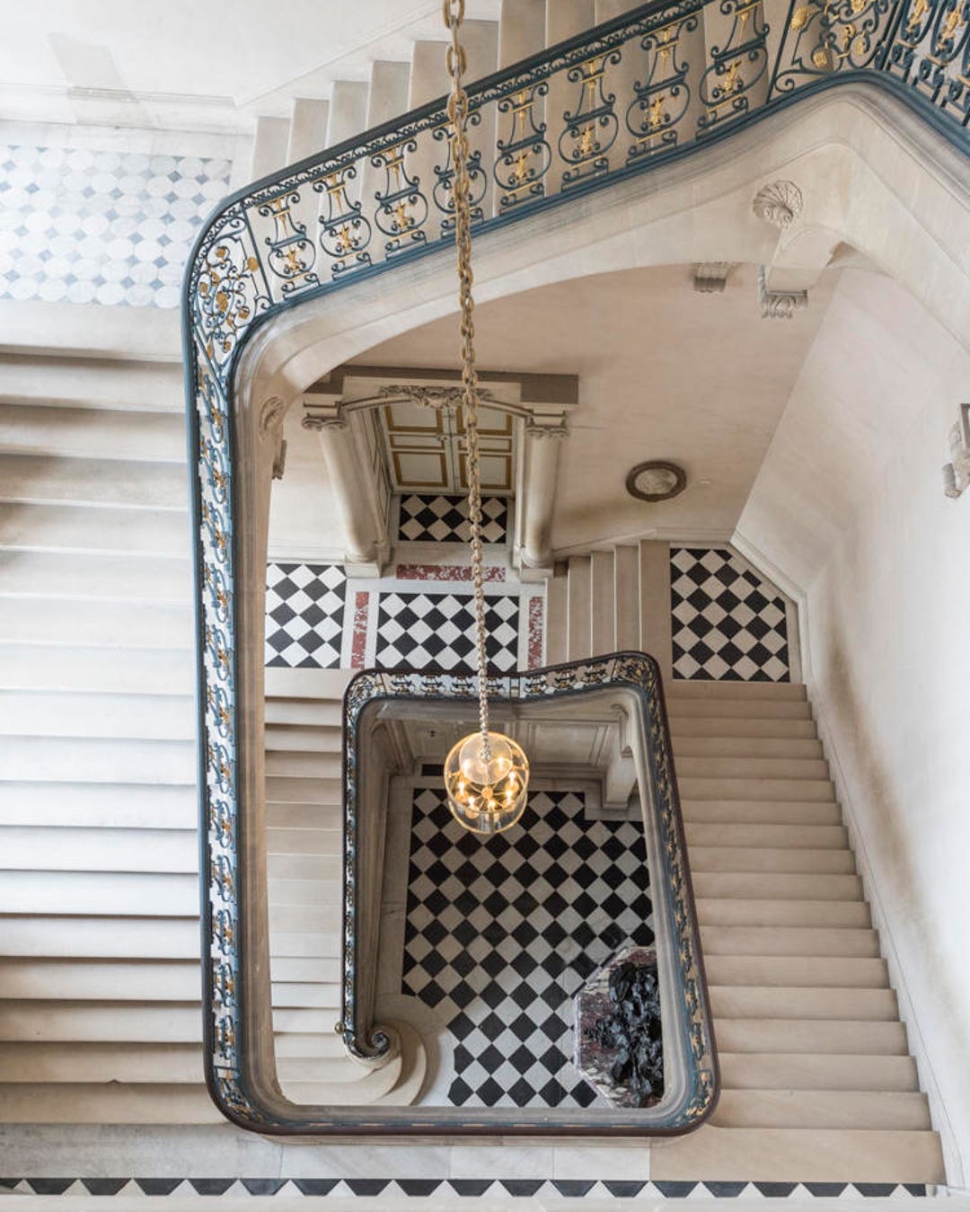 Paris Photography - Questel Staircase, Versailles, Neutral ...