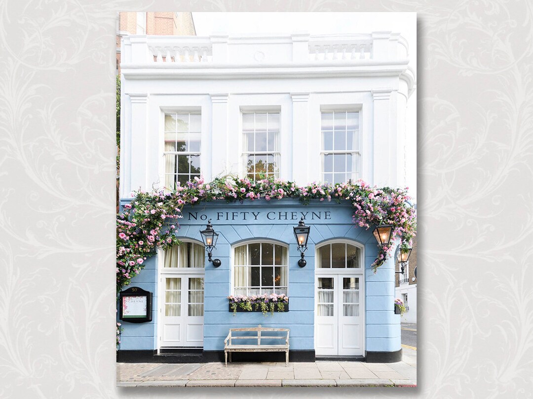 London Photo on Canvas, Number Fifty Cheyne Walk, Chelsea, England Fine ...