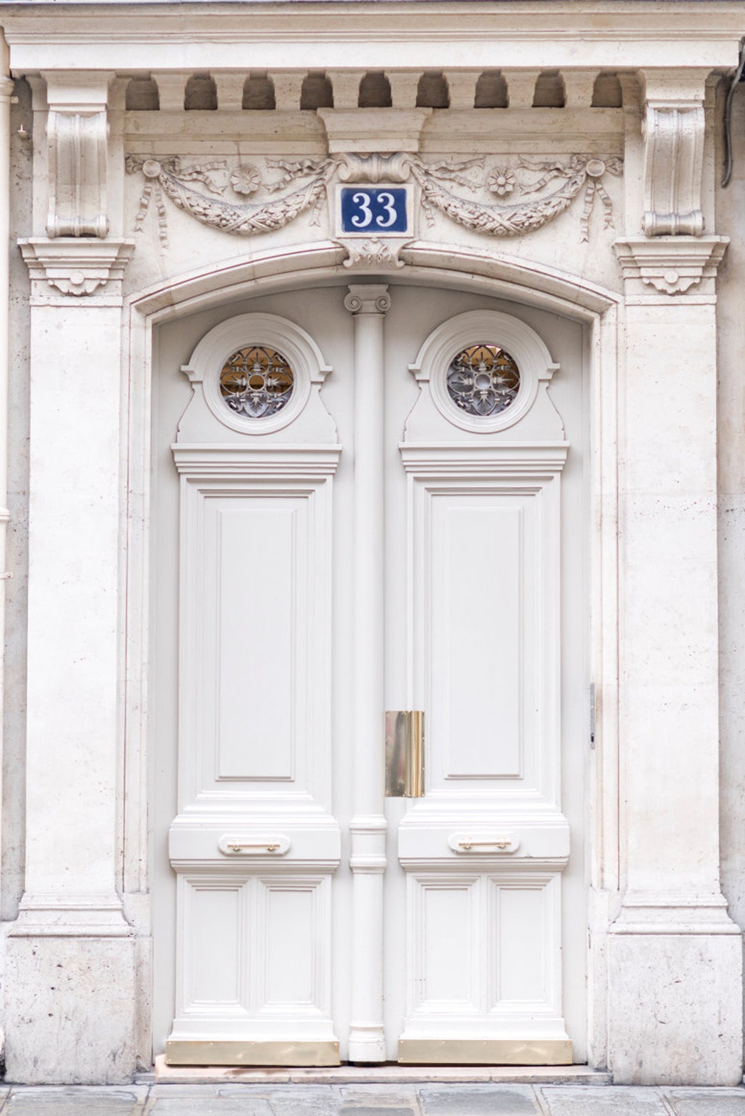 Paris Photography - Door Number 33, Travel Architecture Photography ...