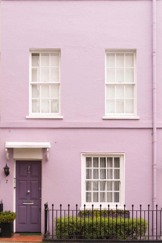 London Photography The Purple Door Notting Hill Pastel | Etsy