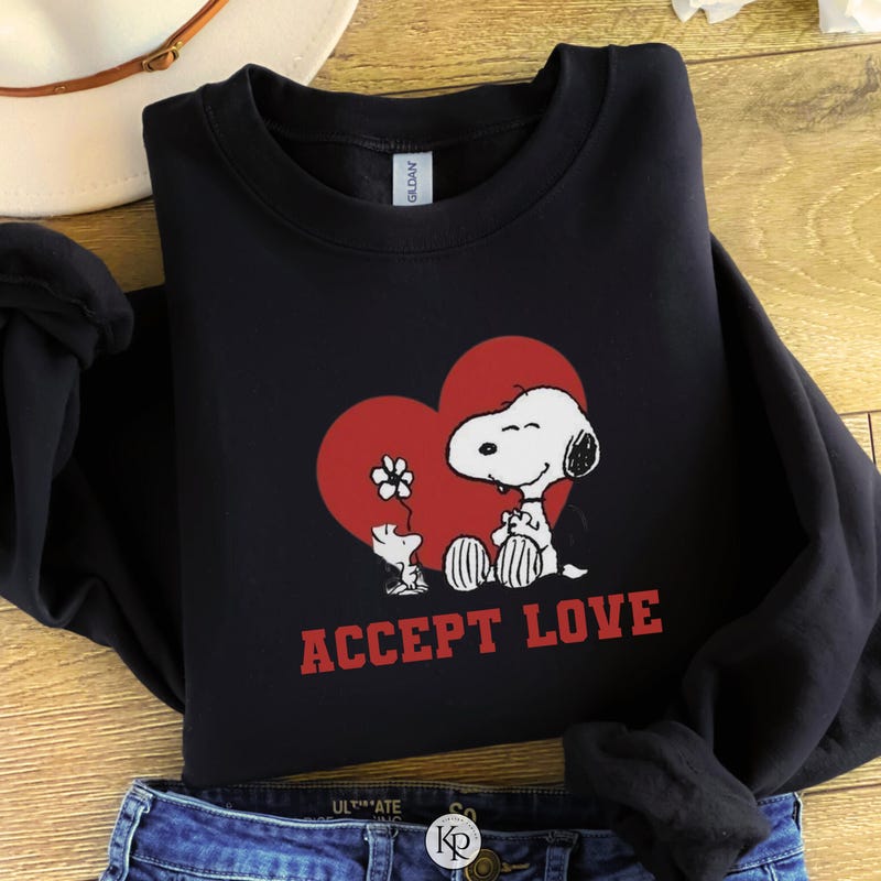 Snoopy Sweatshirt - Etsy