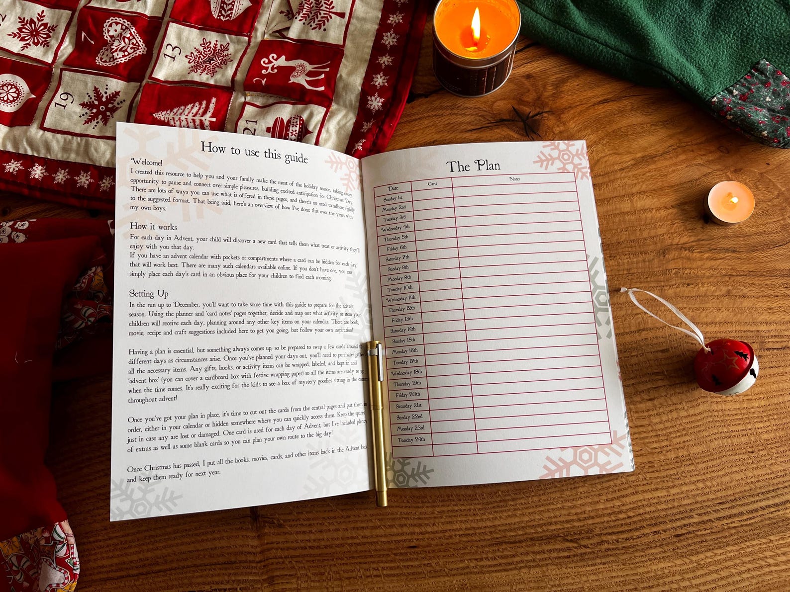 Family Advent Planner 2025 | Printable Christmas Activity & Bible ...