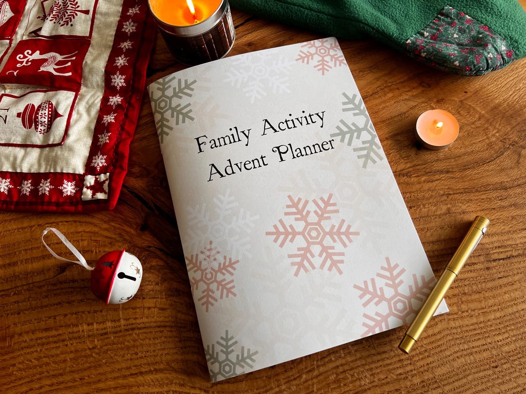 Family Advent Planner Christmas Activity Calendar A4 Booklet - Etsy