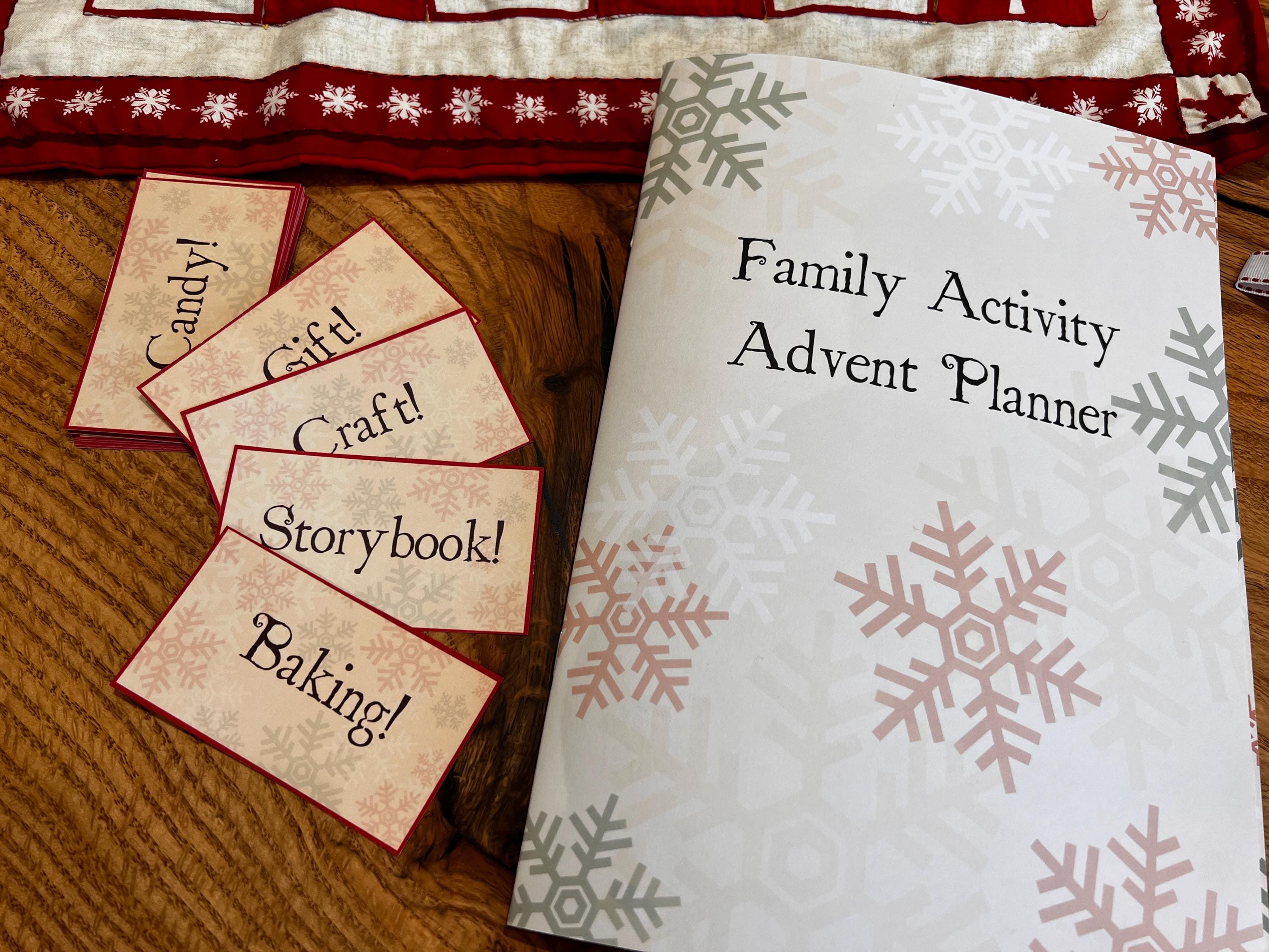 Family Advent Planner 2025 | Printable Christmas Activity & Bible ...