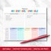 Editable Homeschool Schedule Template: Colorful Daily Planner (digital ...