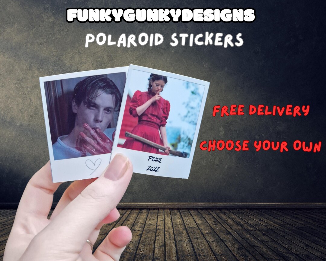 Custom Polaroid Stickers: Movie, Horror, Kpop, Journal - Etsy